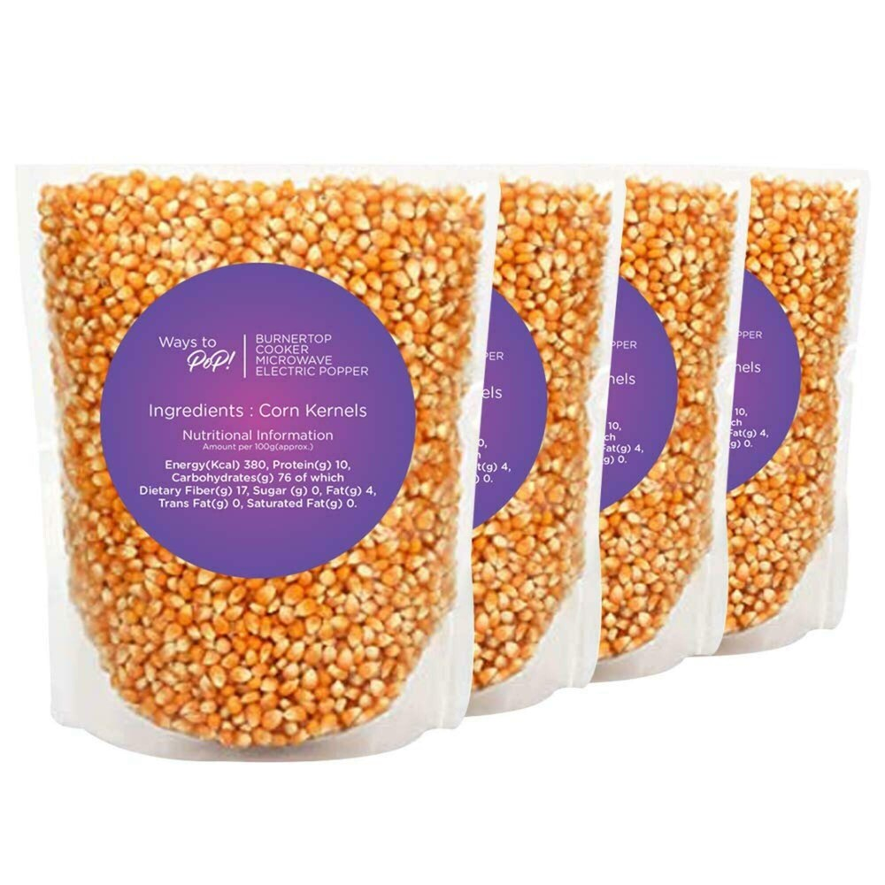 Popcorn Kernels 450 GM Pack of 4 – Buy Online